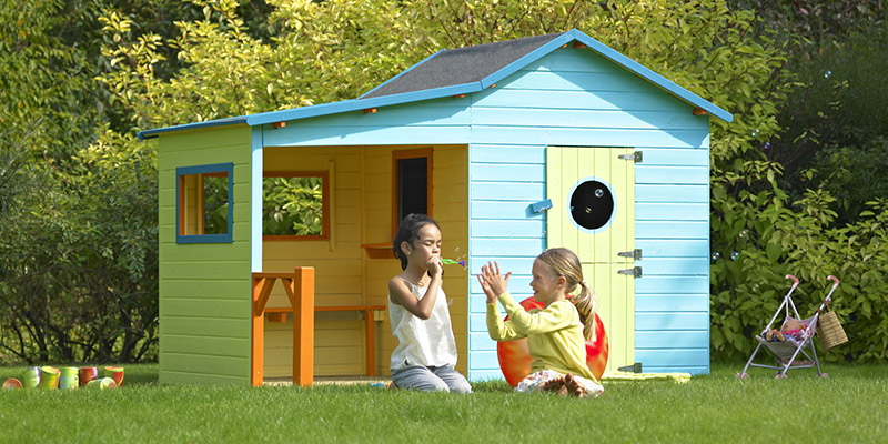 Fabriquer une cabane de jardin en bois pour enfants